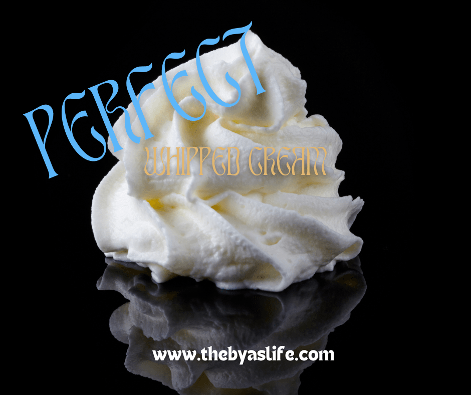 Perfect Whipped Cream for Your Next Sundae Party - The Byas Life
